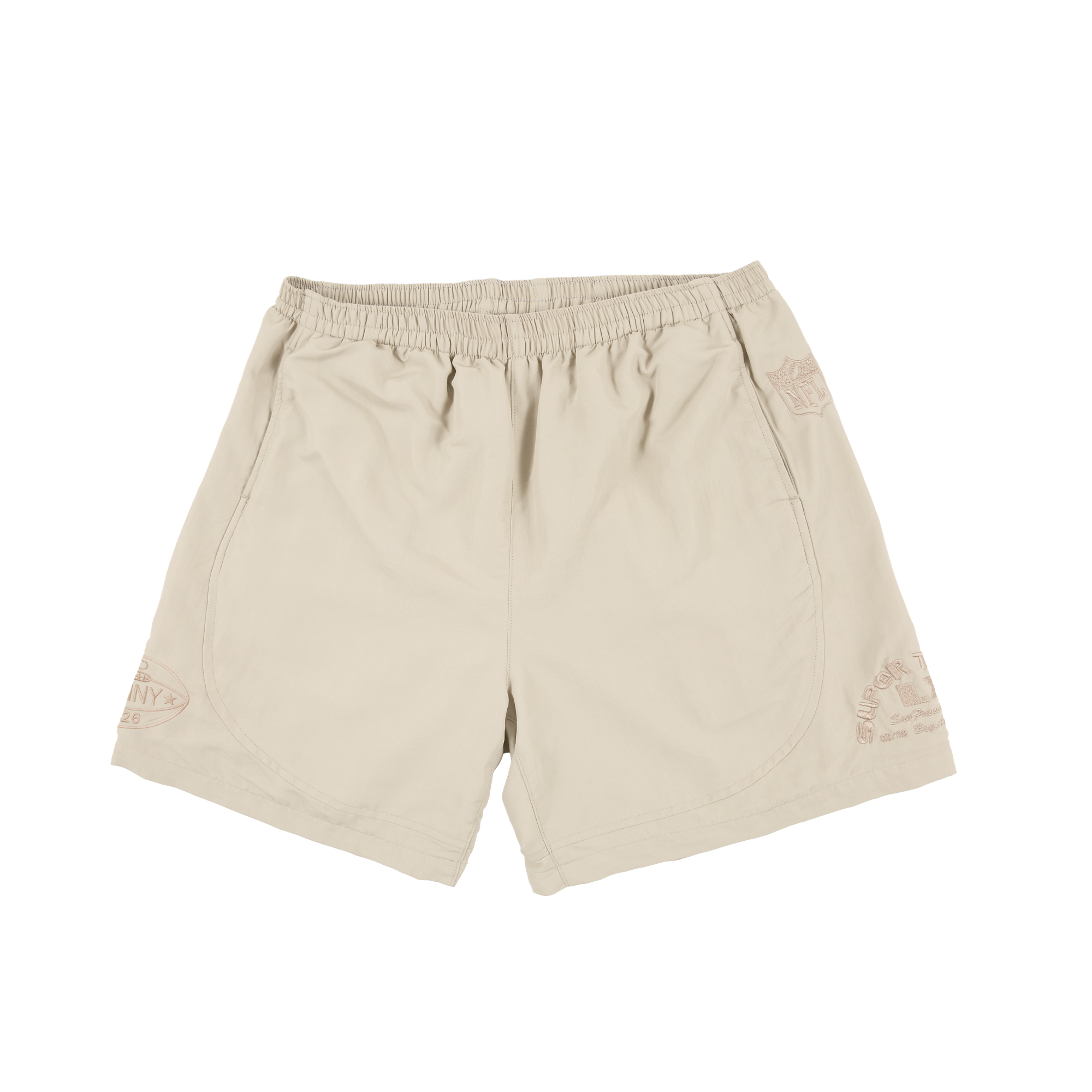 Bad Bunny x Super Tazón - Off White Track Shorts – Bad Bunny x NFL
